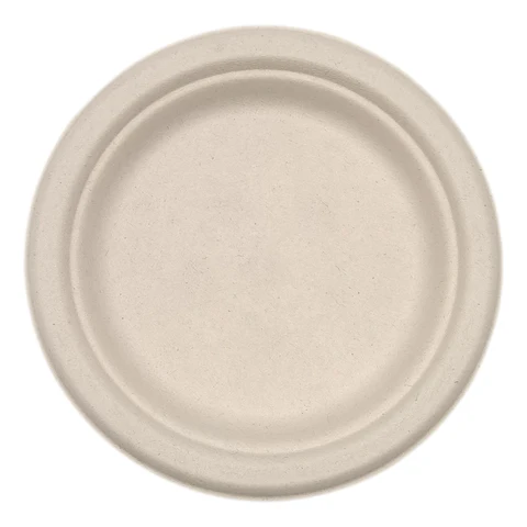 Buy Disposable Biodegradable Sugarcane Pulp Plates Bagasse Paper Pulp ...