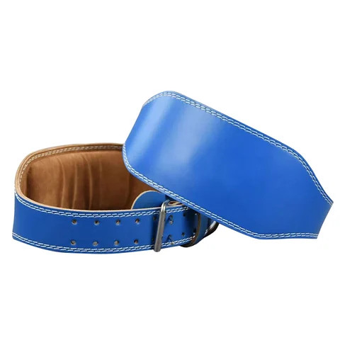 Buy Double Grommet Weight Belts With Holes Leather Deadlift Waist ...