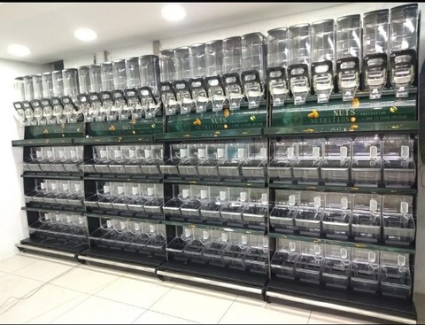 Buy Ecobox Dry Food Shelving Store Racks Display Candy Gondola Shelving ...