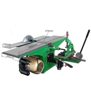 Buy Electric Three-in-one Combined Woodworking Table Saw Planer Jointer ...