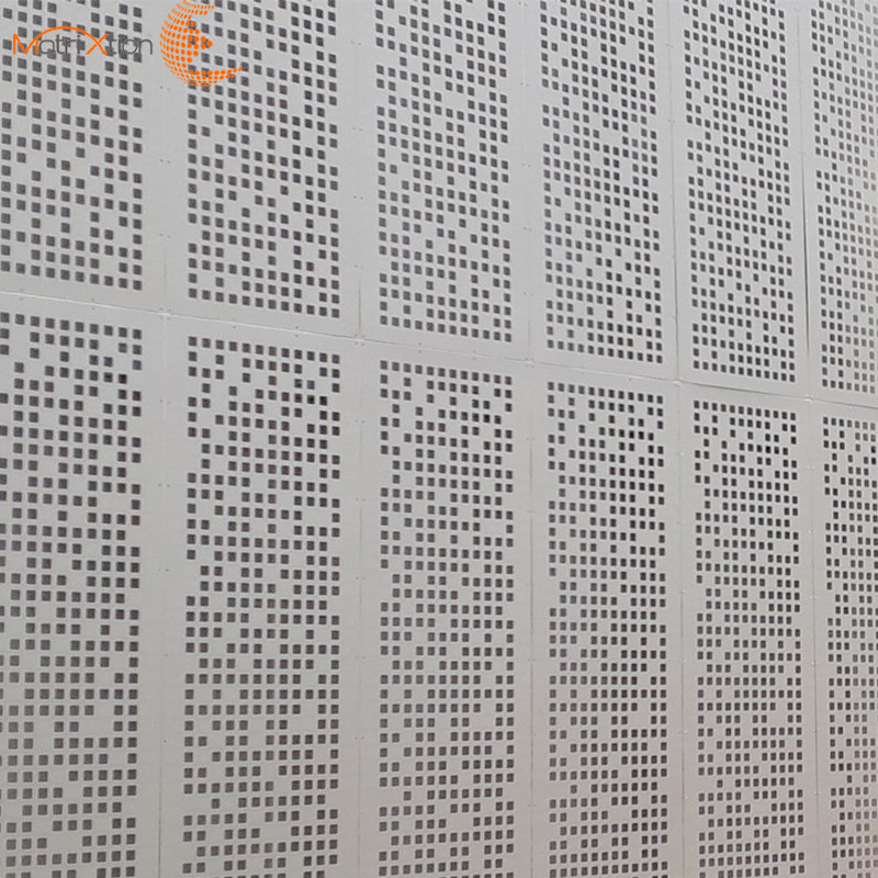 Buy Facade Metal Building Perforated Sheet Panels Profil Cladding ...