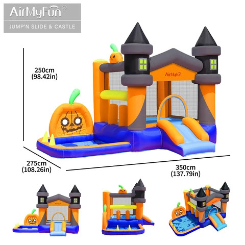 Buy Factory Halloween Jumping Inflatable Bounce House Bouncy Castle ...