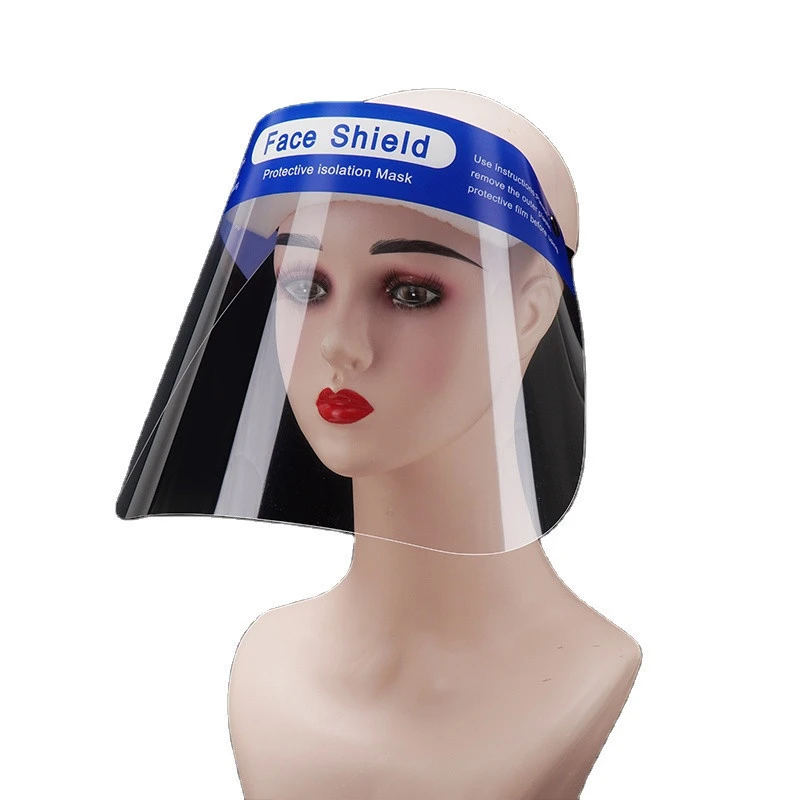 Buy Full Face Safety Eyes Mouth Protection Pet High Transparency Visor ...