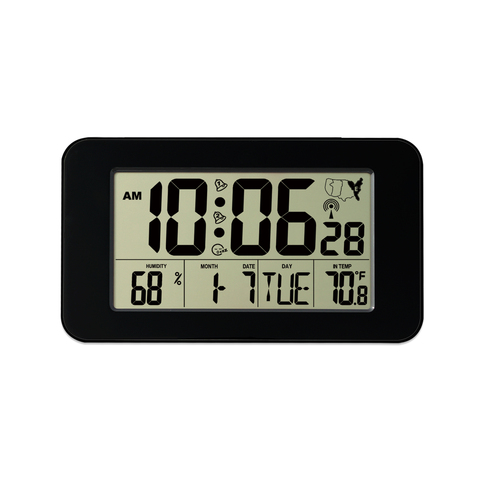 Buy H151ch-wwvb Factor Sales Using Various Digital Lcd Alarm Clock ...