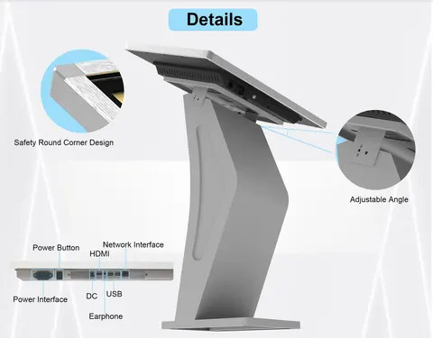 Buy Hdfocus 32 Inch K Style Floor Standing Interactive Lcd Panel ...