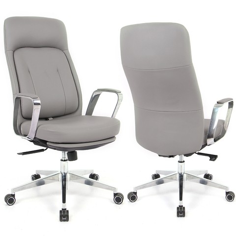Buy Henglin Office Waiting Room Chairs Genuine Leather Office Chair ...