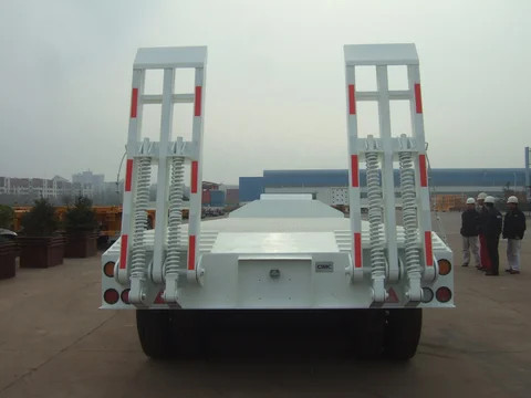 Buy High Capacity 50ton 60ton 70ton 80ton Three Axle Lowbed Semi ...