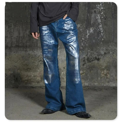 Buy Lakin Garment Custom Denim Factory Vintage Coated Wax Denim Jeans ...