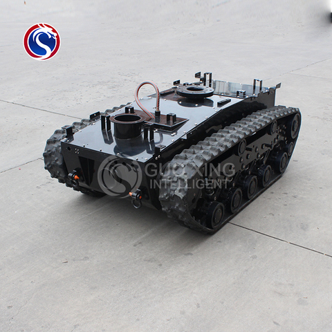 Buy Lkt1500 Military Remote Control Robot Track Chassis Rubber Crawler ...