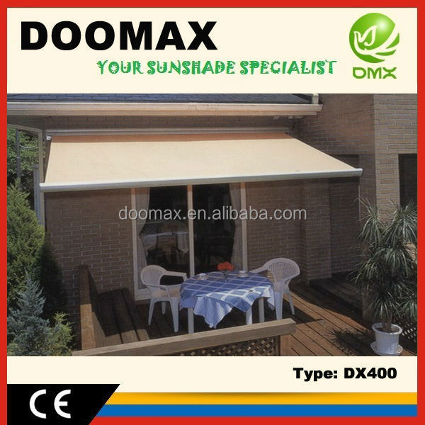 Buy Motorized Folding Arm Fabric Retractable Awings from Hangzhou ...