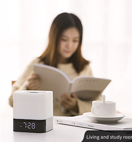 Buy Musky Home Led Bedside Lamp With Speaker Bt Touch Night Light ...