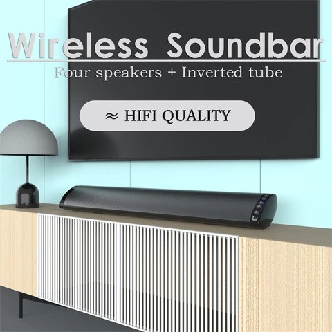 Buy New Small Soundbar Optical Rca Tv Soundbar Sound Wireless Fm Remote ...