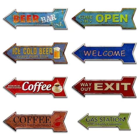 Buy New Trend Wholesale Embossed Retro Vintage Decorative Directional ...