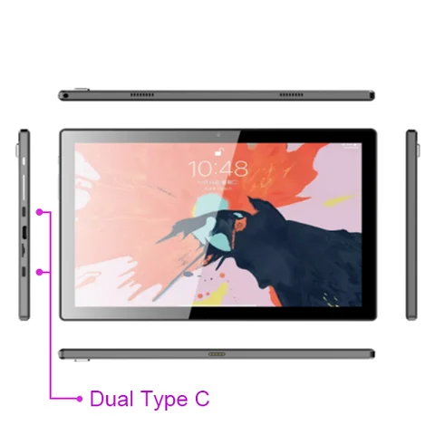 Buy Oem 10inch Tablet Pc With Dual Type C For Charging/data Transfer ...