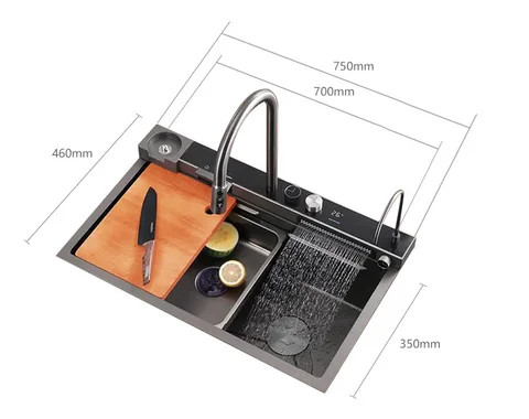 Buy Oem Odm Rectangular 304 Bowl Undermount Stainless Steel Apron ...