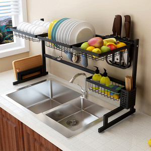 Buy Original Design Stainless Steel Kitchen Rack Dish Rack With Suction ...