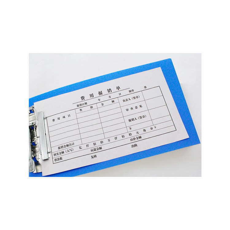Buy Pp 265*15 Mm Paper Bill Chequge Invoice Clip File Holder from ...
