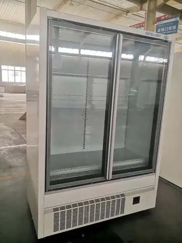 Buy Remote Supermarket Ice Cream 5 Glass Door Display Freezer Vertical ...