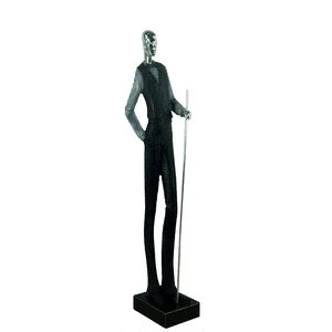 Buy Resin Snooker Billiards Figure Statue Office Decoration Features ...