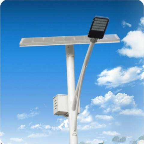 Buy Single Arm 8m Lamp Post Solar Street Light Pole Led Lighting from ...