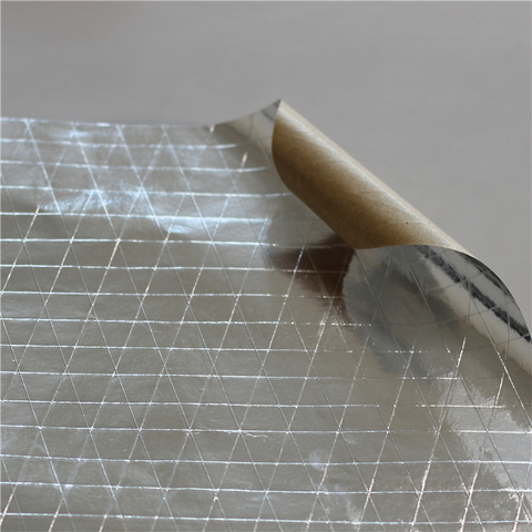 Buy Single Sides Aluminum Foil Insulation Scrim Kraft Facing Foil Faced ...