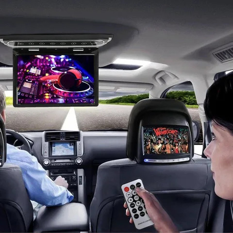 Buy Tf Model 12v Roof Monitor For Car With Android Auto Wifi Function ...