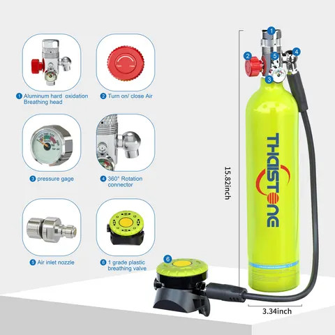 Buy Thaistone Scuba Cylinder Air Submersible Emergency Scuba Mini Scuba ...