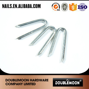 Buy U Shaped Galvanized Nails from Linyi Double-Moon Hardware Products ...