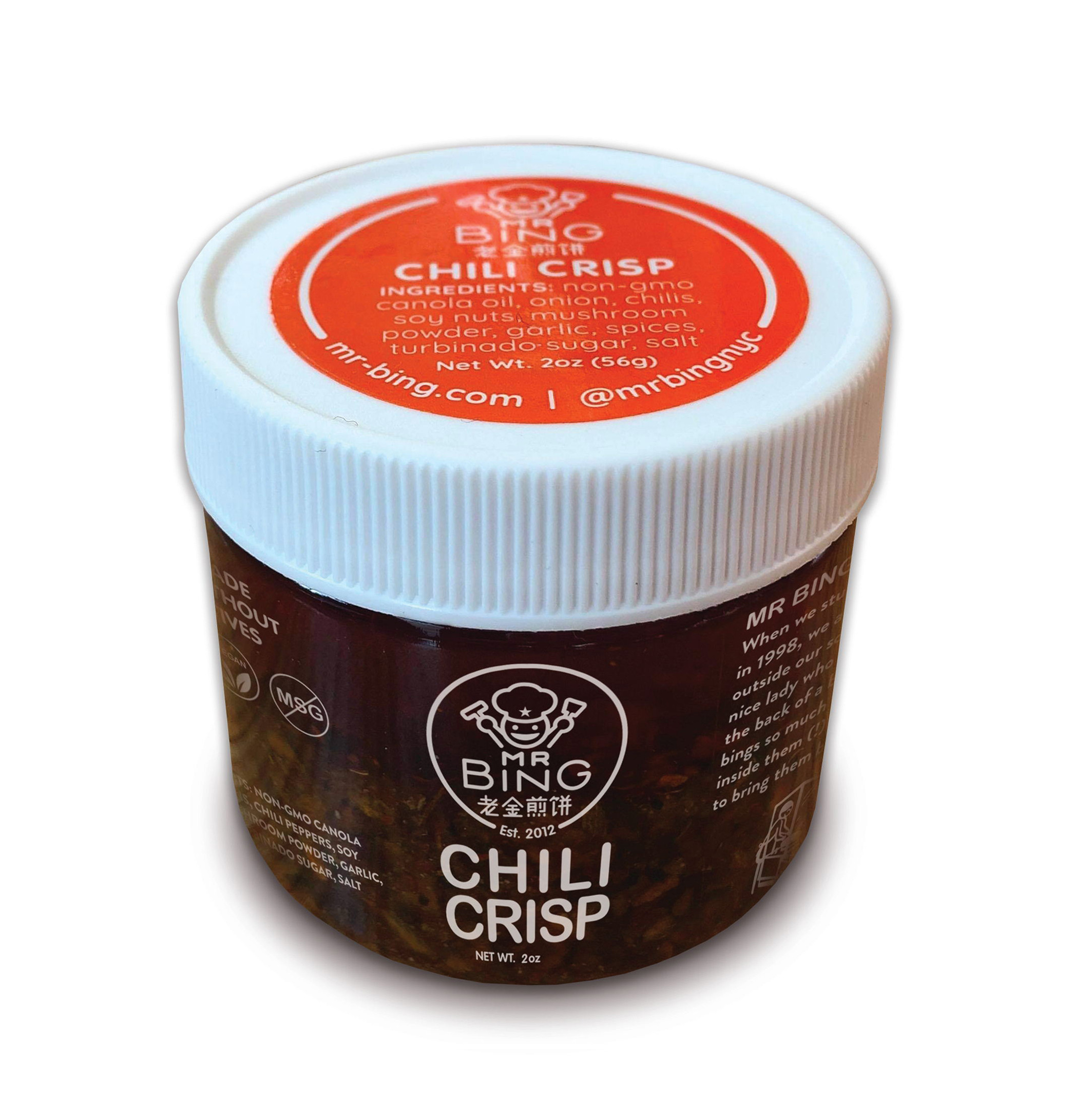 Buy Usa Mr Bing Spicy Chili Crisp Food Spices Seasonings Chili Sauce 2 ...