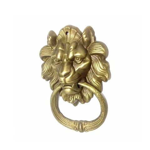 Buy Vintage Loin Head Decorative Door Knocker For Pull Ring Metal Door ...