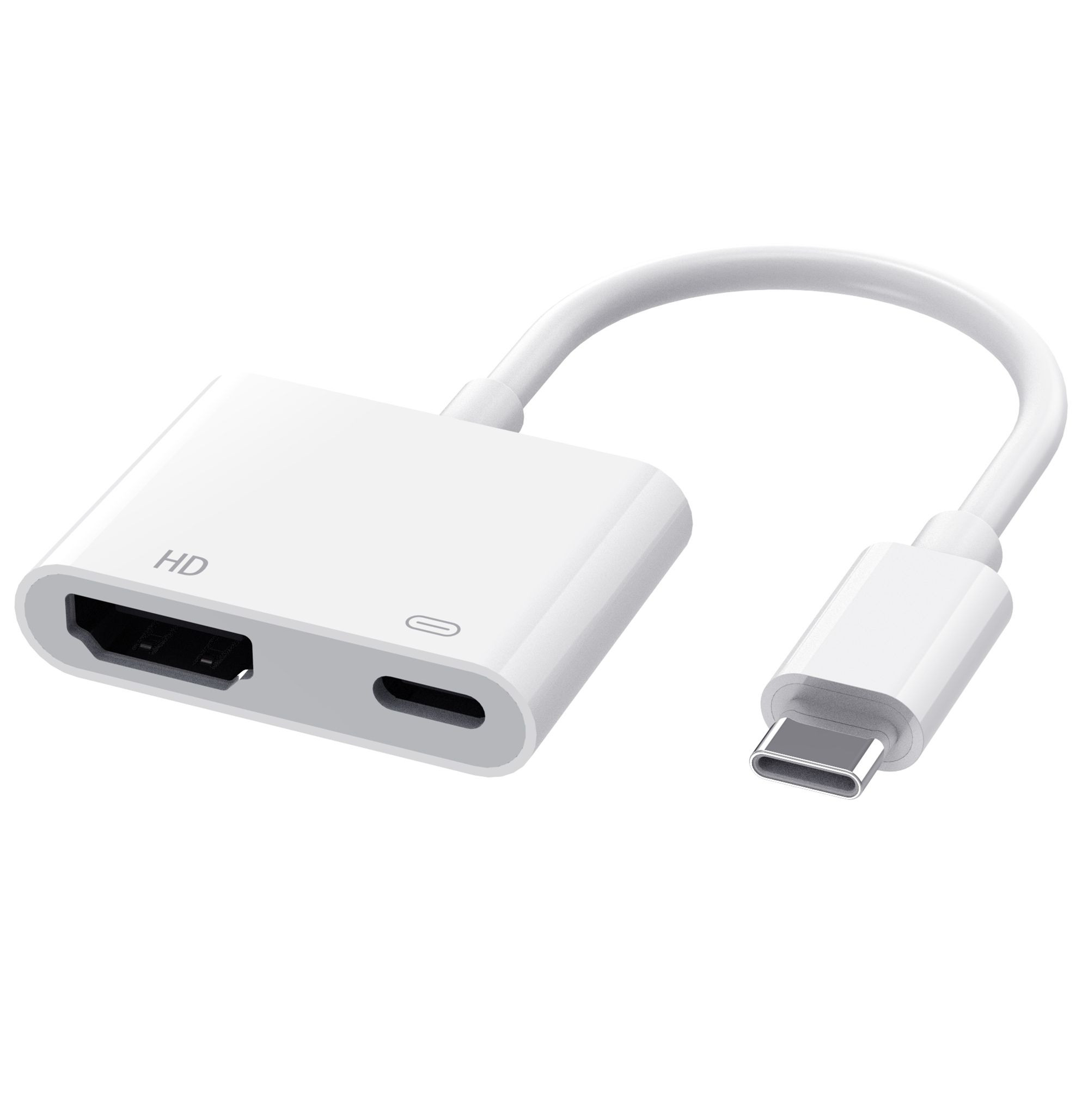 Buy Airsky Usb C To Hdmi Adapter For Iphone15 [mfi Certified] 2in1 Usb ...