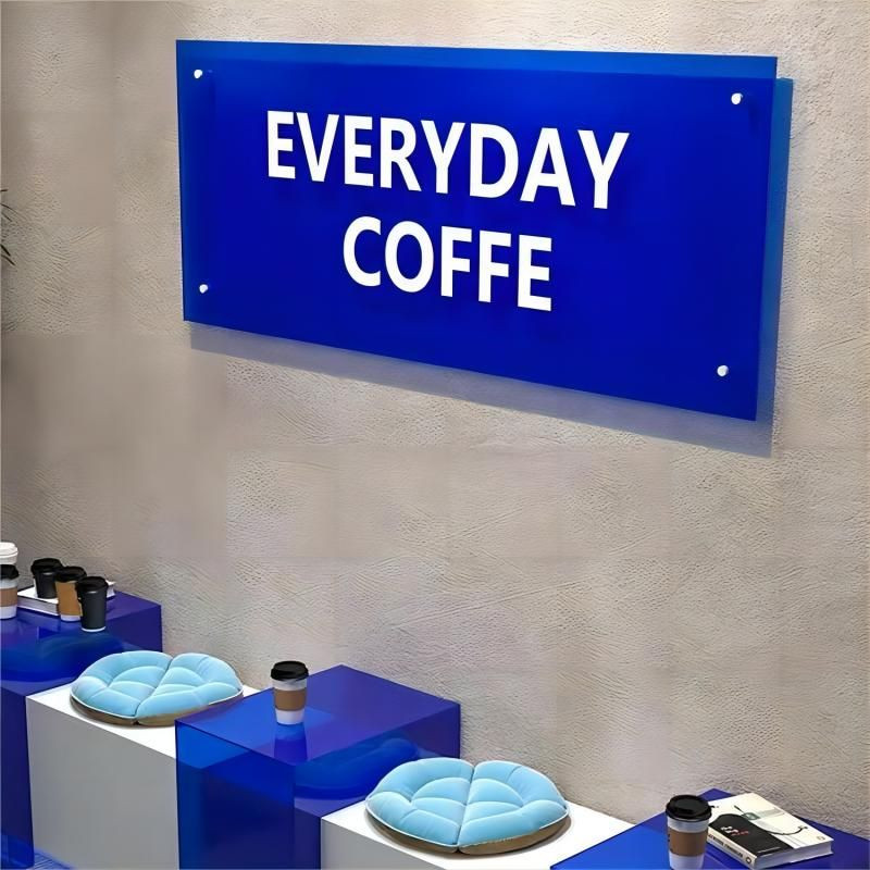 Buy Company Door Sign Acrylic Billboard Display Sign Door Head Logo ...