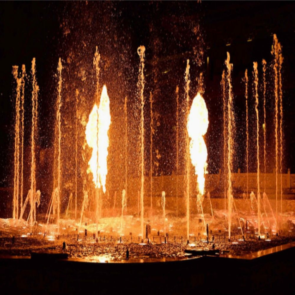 Buy Fire And Water Fountain Flaming Fountain Water Fountain With Fire ...