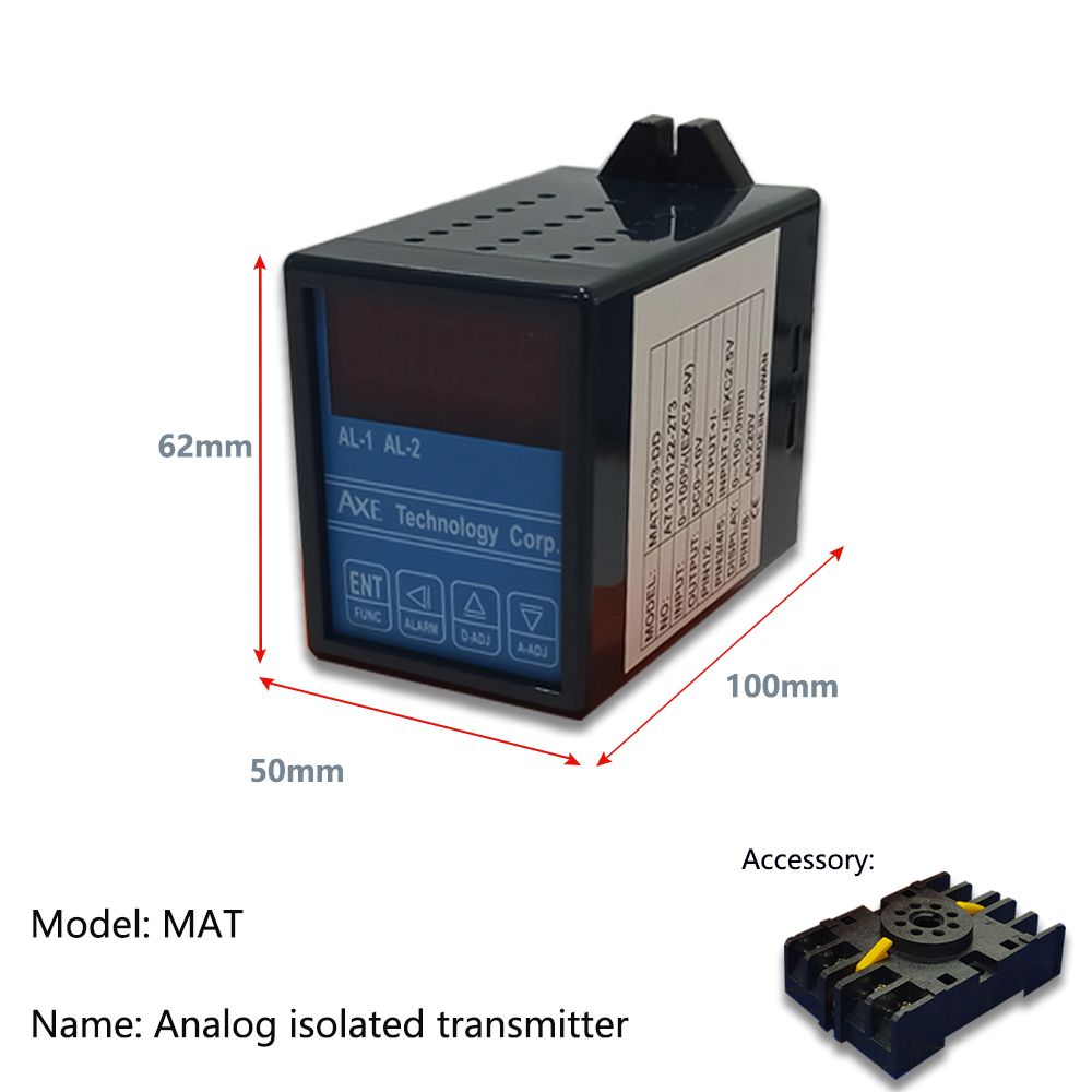 Buy Taiwan Axe Mat Series Analog Isolated Transmitter from Suzhou Jason ...