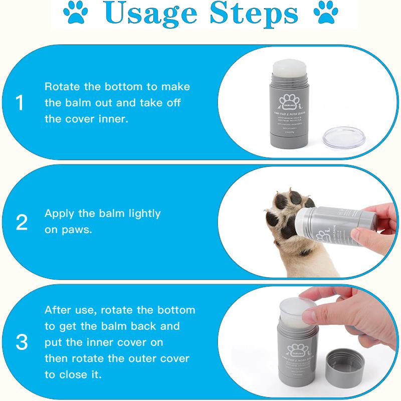 Buy New Customized Cat Dog Paw Pad Balm Stick Lick Safe Pets Paw Blam ...