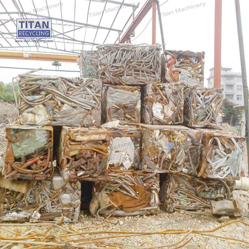 Buy Ce Hydraulic Scrap Metal Baler For Steel Bar Recycling from ...