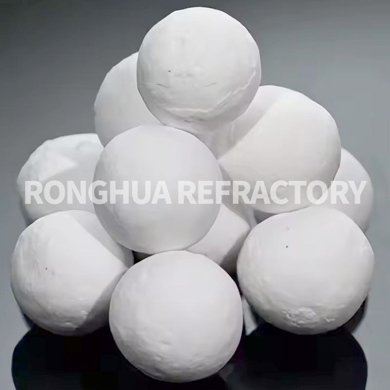 Buy Corundum Refractory Ball from Henan Ronghua Refractory Material ...