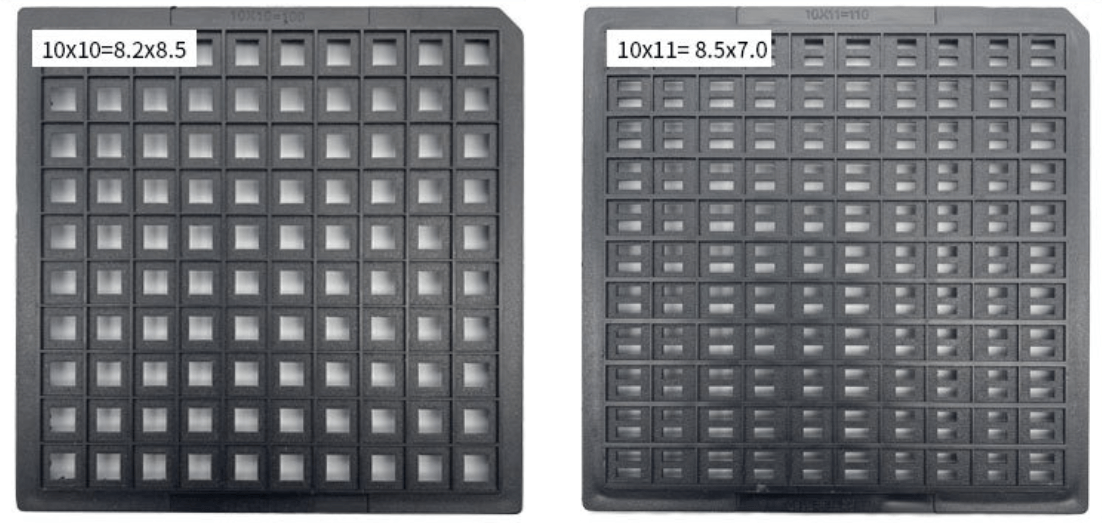 Buy Waffle Pack Bare Die Tray Optical Device Packaging from ESDGoods ...