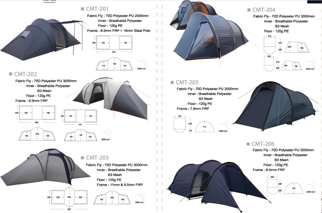 Buy Camping Tents from MANDARIN GOLD ENTERPRISES LTD., Taiwan ...