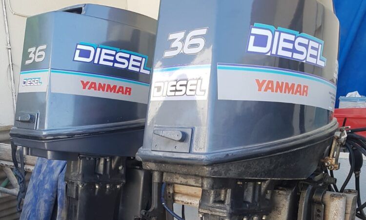 Buy Used Yanmar D36 Outboard Diesel Engine from Raymarine.LLP, Malaysia ...