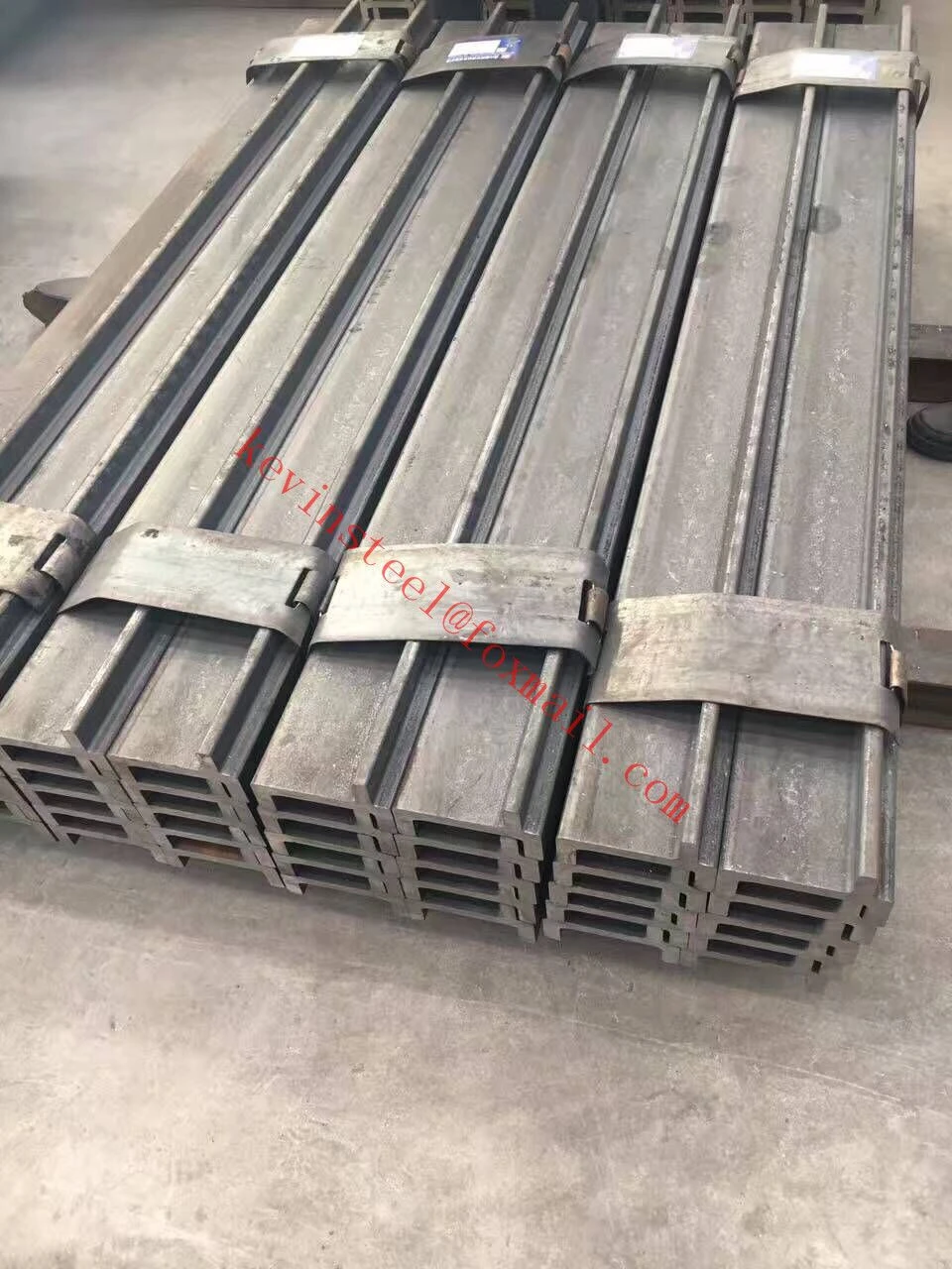 Buy China Forklift Mast Profiles Section Channels Mast Rail Handling ...