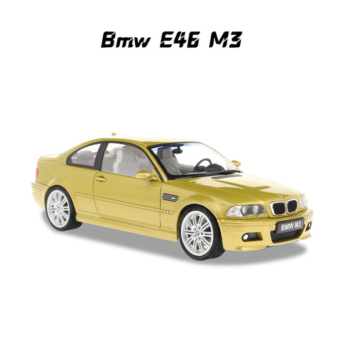 Buy 1/18 Scale Diecast Bmw M3 E46 Model Car 2 Opening Doors Alloy Metal ...