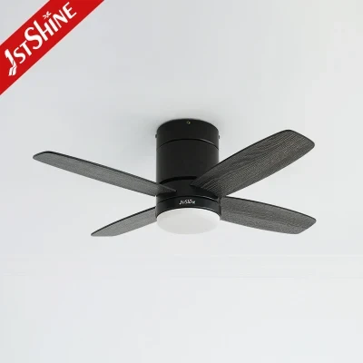 Buy 1stshine Led Ceiling Fan Small Flush Mounted 36 Inches Reversible ...