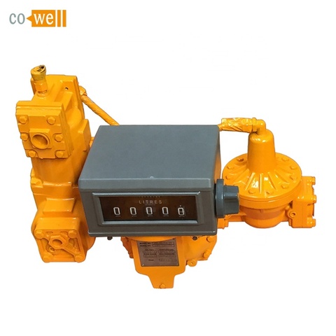 Buy 2" 50mm Lpg Gas Flow Meter Positive Displacement Liquid Control ...
