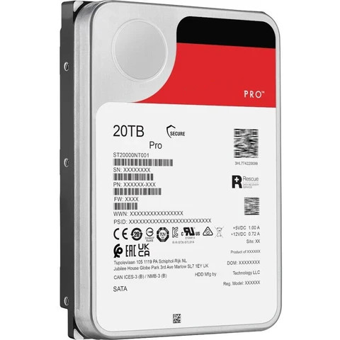 Buy 20tb Nas Internal Hard Drive Cmr 3.5 Inch Sata 6gb/s 7200 Rpm 256mb ...