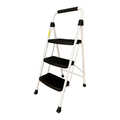 Buy 3 Step Folding Step Stool With Handrail Three Step Ladder With Anti ...