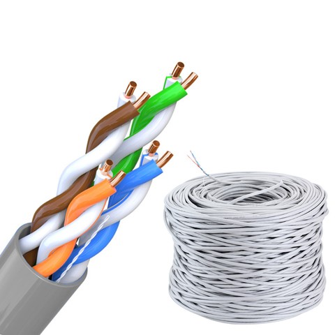 Buy 305m 1000ft Lan Cable 24awg Bc Conductor Utp Cable Cat5e from ...