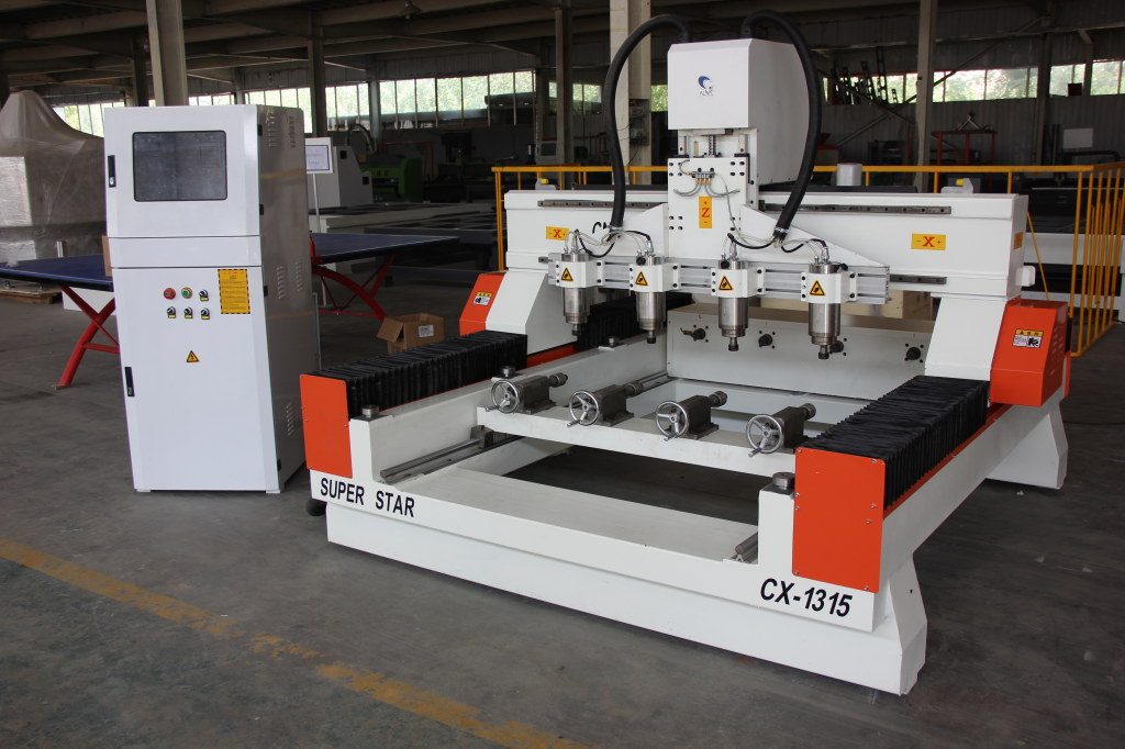 Buy 4 Axis Specialized Cylinder Machine Flat Material Engraving Carving ...