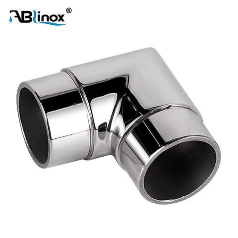 Buy Ablinox 90 Degree Corner Round Tube Connector 2 Way Elbow Connector ...