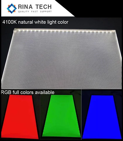 Buy Acrylic Light Guide Sheet For Screen Printing And Laser Dotting ...